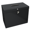 A4 Metal Home File Box with 5 Suspension Files – Cathedral Products